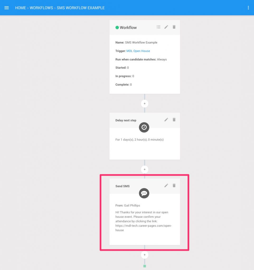 Connect with Candidates in Real-Time with SMS Text Messaging - Clinch