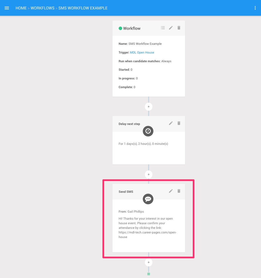 Connect with Candidates in Real-Time with SMS Text Messaging - Clinch