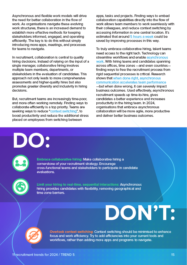 Report: 11 recruitment trends for 2024 - Clinch